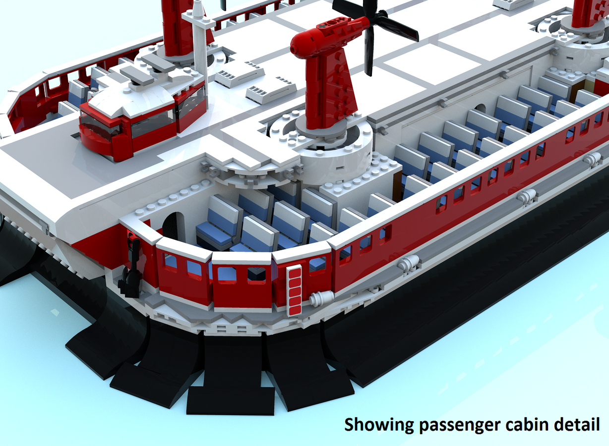 LEGO IDEAS - Product Ideas - Mountbatten Class SR.N4 Hovercraft