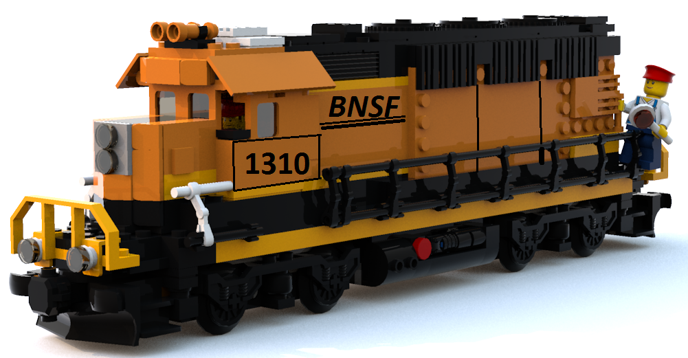 Lego Bnsf Train