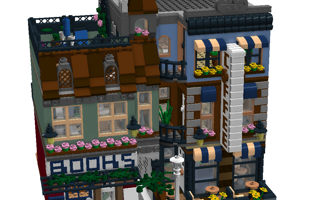 LEGO IDEAS - Product Ideas - Bookstore Modular Building