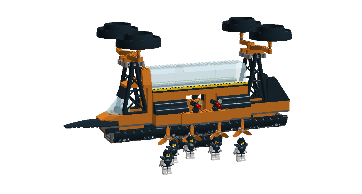 LEGO IDEAS - Product Ideas - Sci-Fi Armed Airship