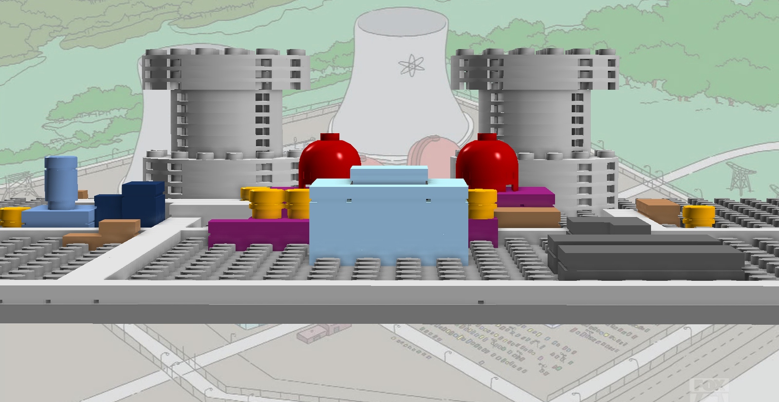 LEGO IDEAS - Product Ideas - The Simpson "Springfield Nuclear Power Plant"