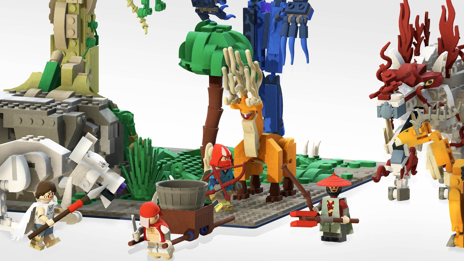 LEGO IDEAS - Product Ideas - Mononoke: Pool of the Forest Spirit