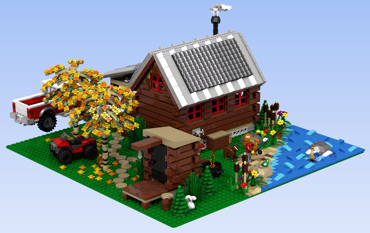 LEGO IDEAS - Product Ideas - Log Cabin