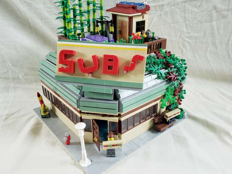 Sandwich shop MOC : r/lego