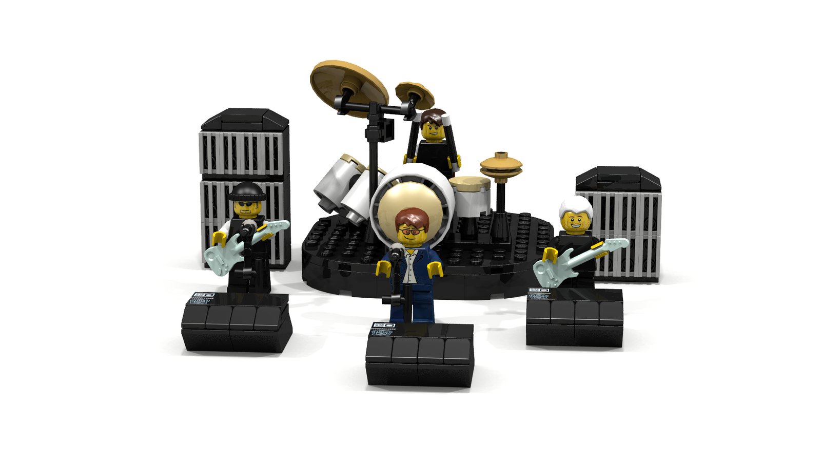 LEGO IDEAS - Product Ideas - Rock Concert : U2 on Stage