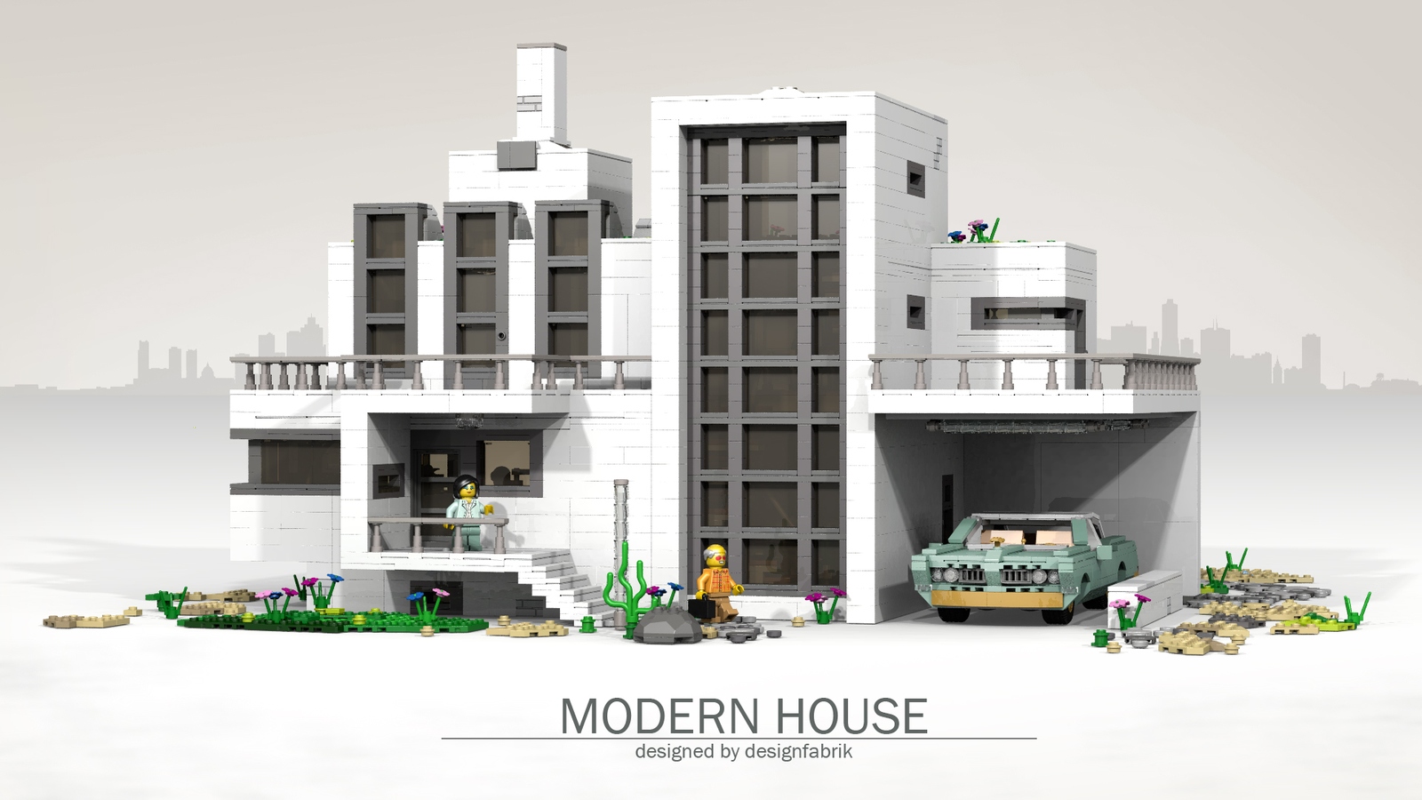 LEGO IDEAS - Product Ideas - Modern House "Atelier"