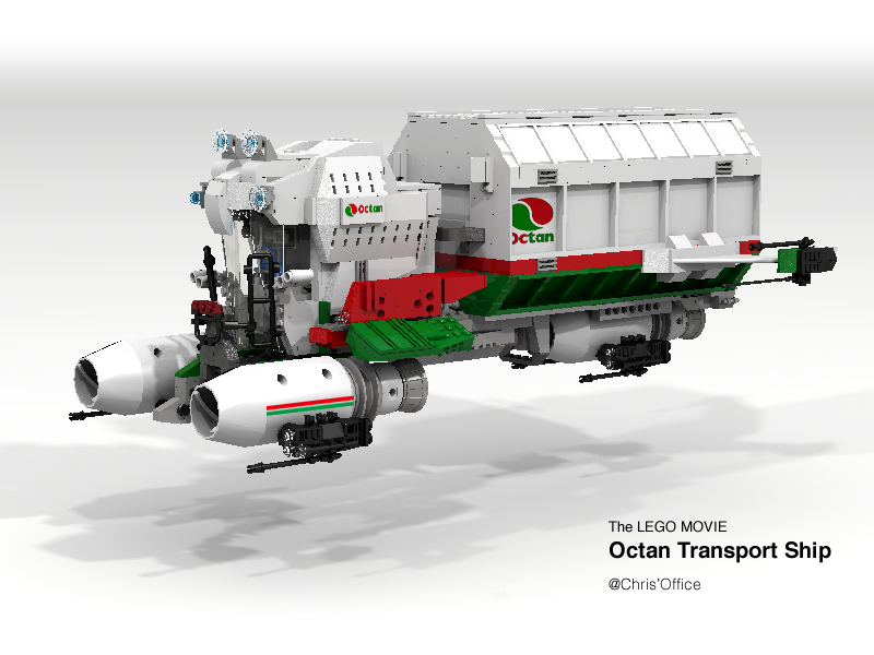 LEGO IDEAS - Product Ideas - The LEGO MOVIE-Octan Transport Ship
