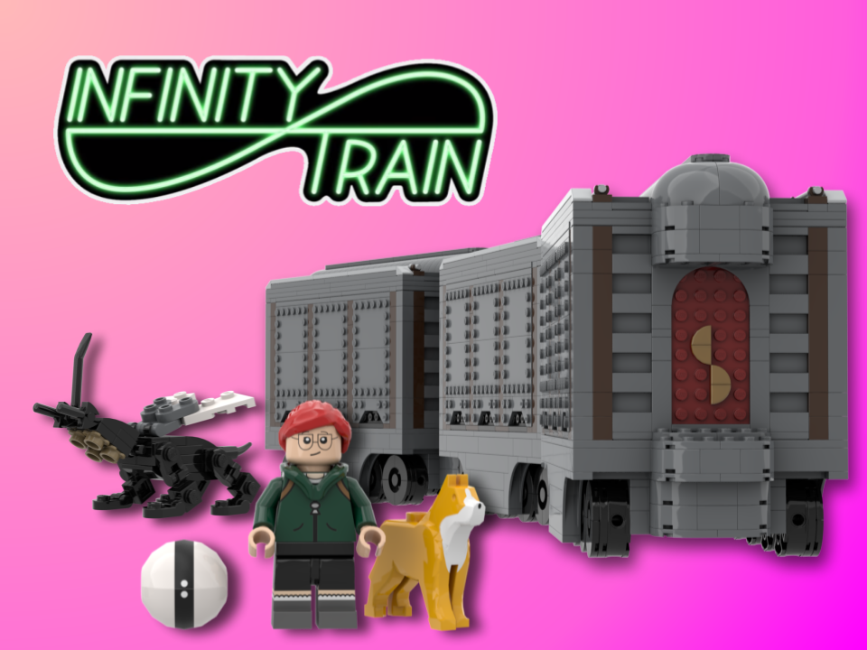 Lego Infinity Train: I recently finished my submission to Lego Ideas, I ...