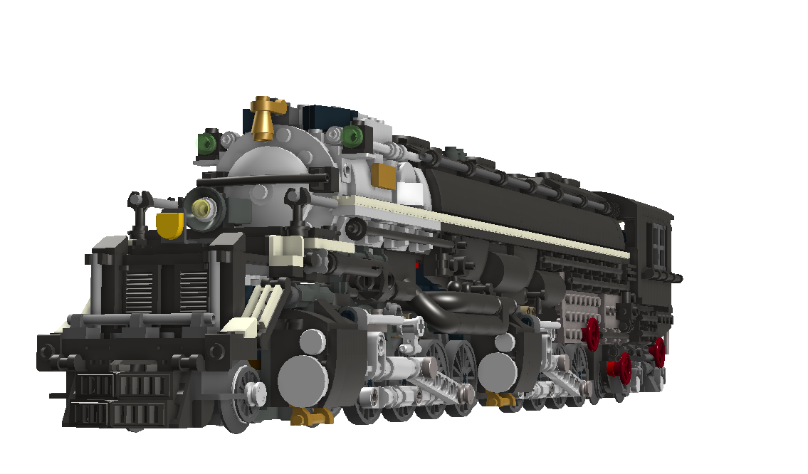 Lego Steam Engine By