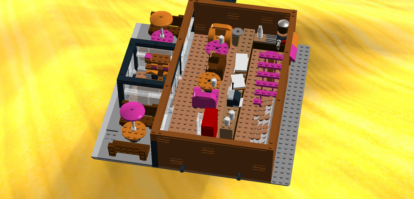 LEGO IDEAS - Product Ideas - Modular Dunkin' Donuts