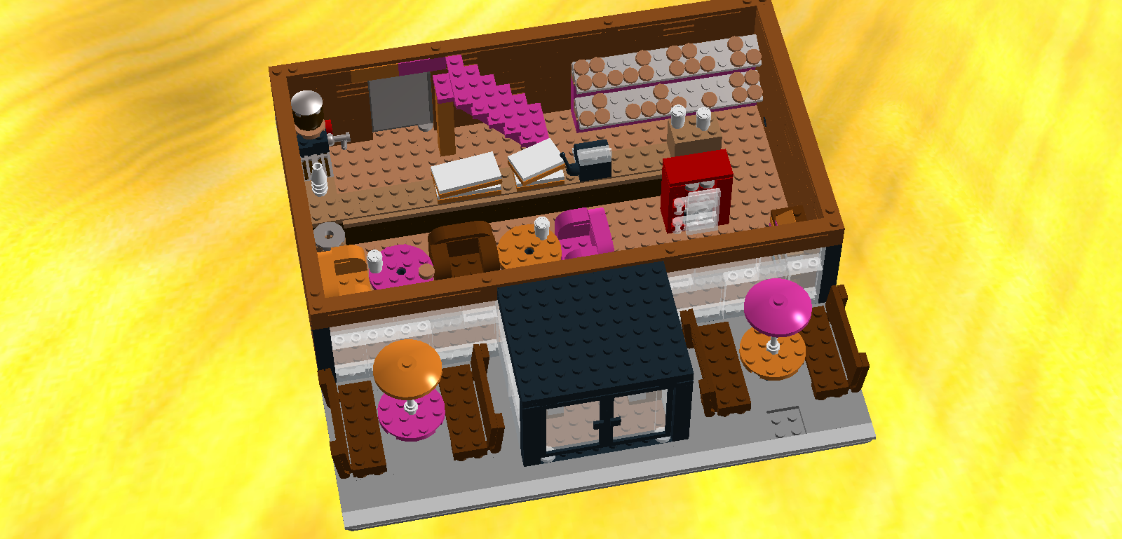 LEGO IDEAS - Product Ideas - Modular Dunkin' Donuts