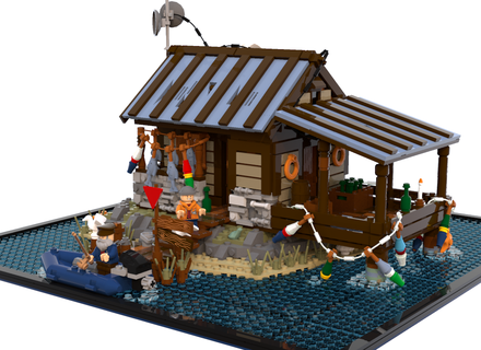 LEGO IDEAS - Fishing Hut