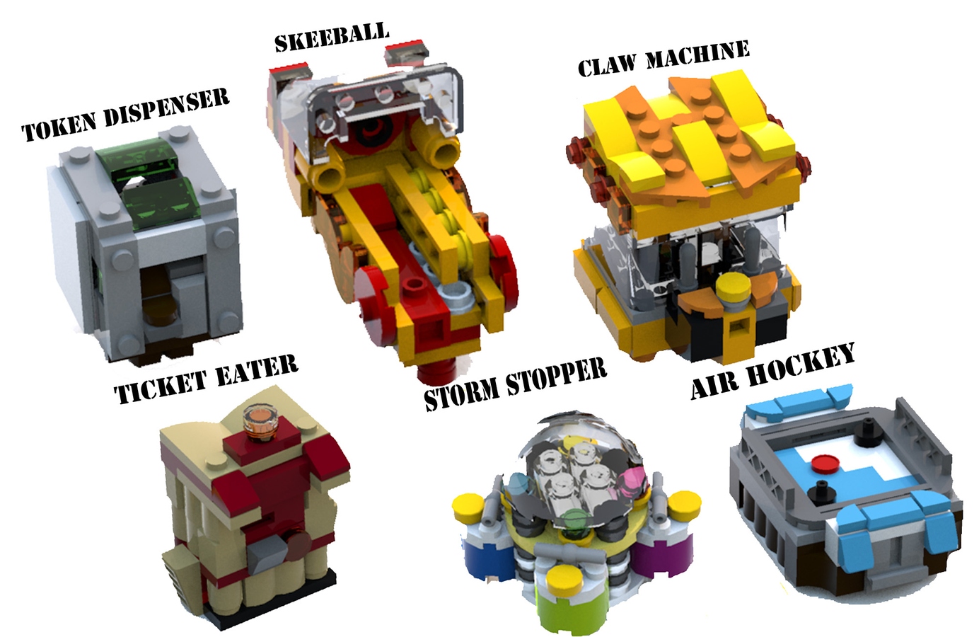 LEGO IDEAS - Product Ideas - Lego Arcade! (With Cafe)