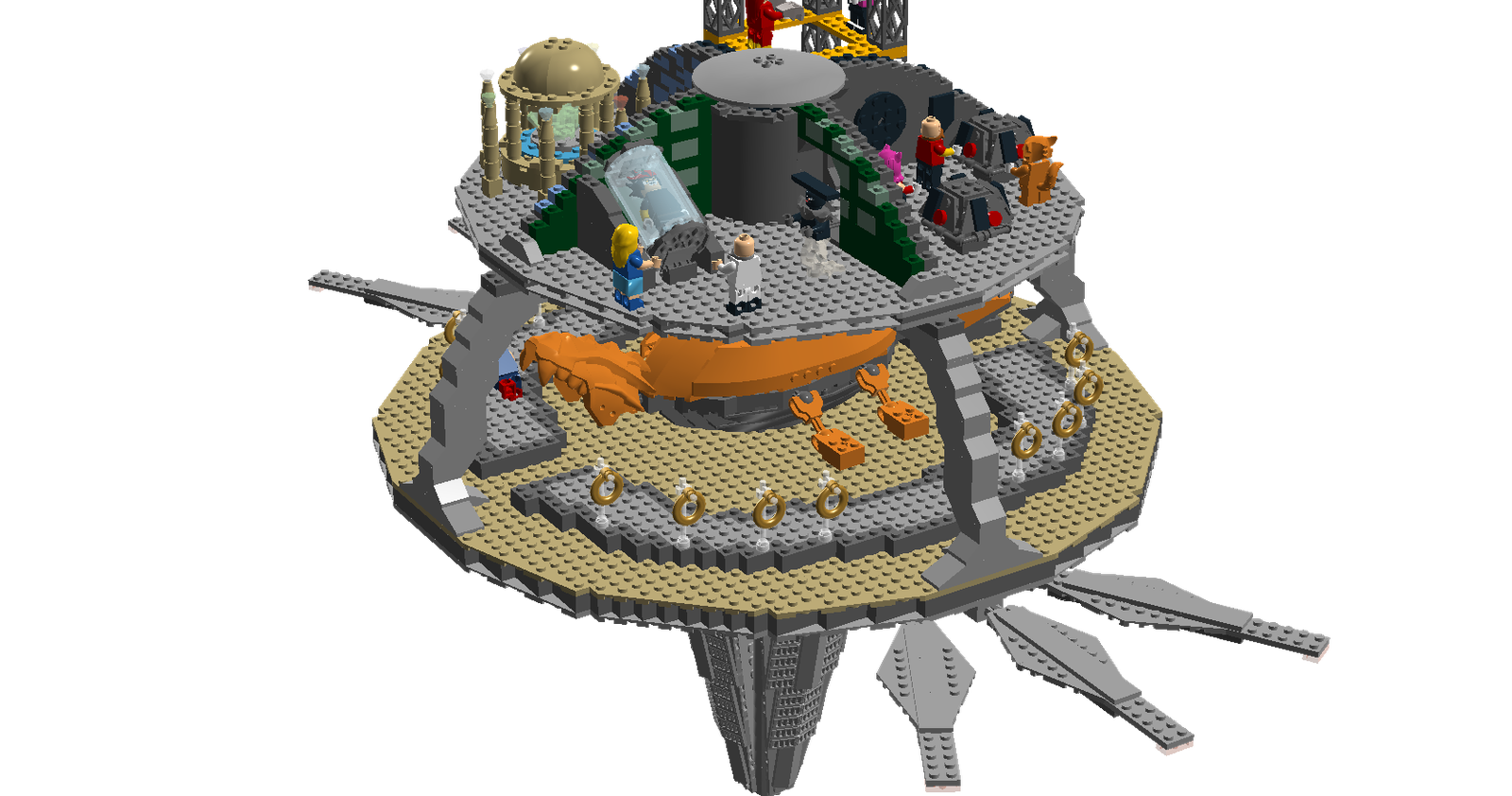 LEGO IDEAS - Product Ideas - Sonic Adventure 2: Space Colony ARK