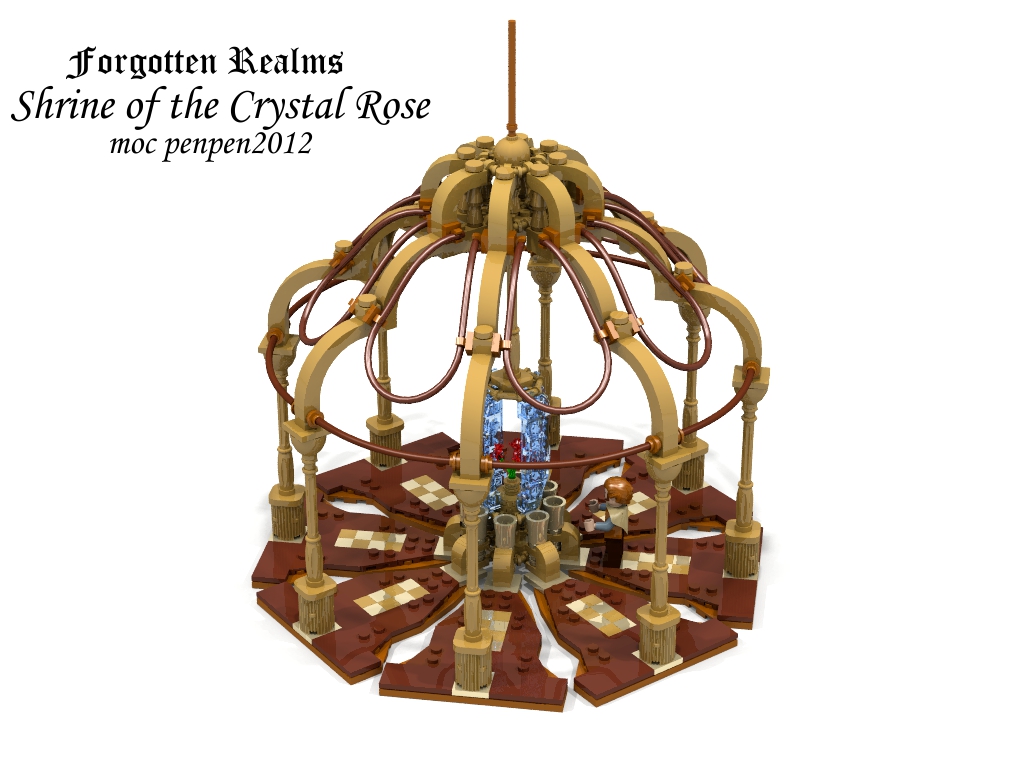 LEGO IDEAS - Product Ideas - Forgotten Realms : Shrine of the Crystal Rose