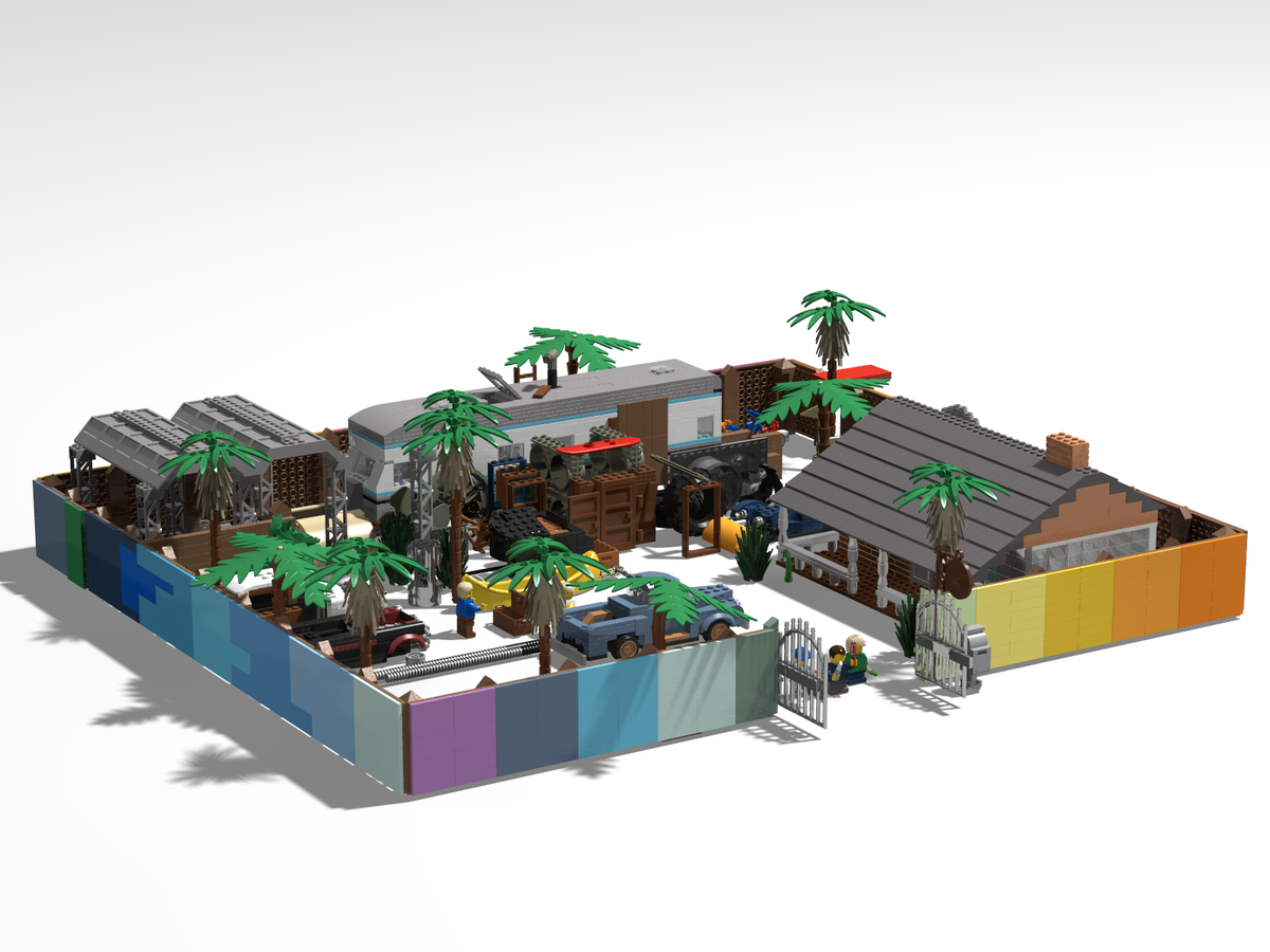 LEGO IDEAS - Product Ideas - The Three Investigators - Salvage Yard & HQ