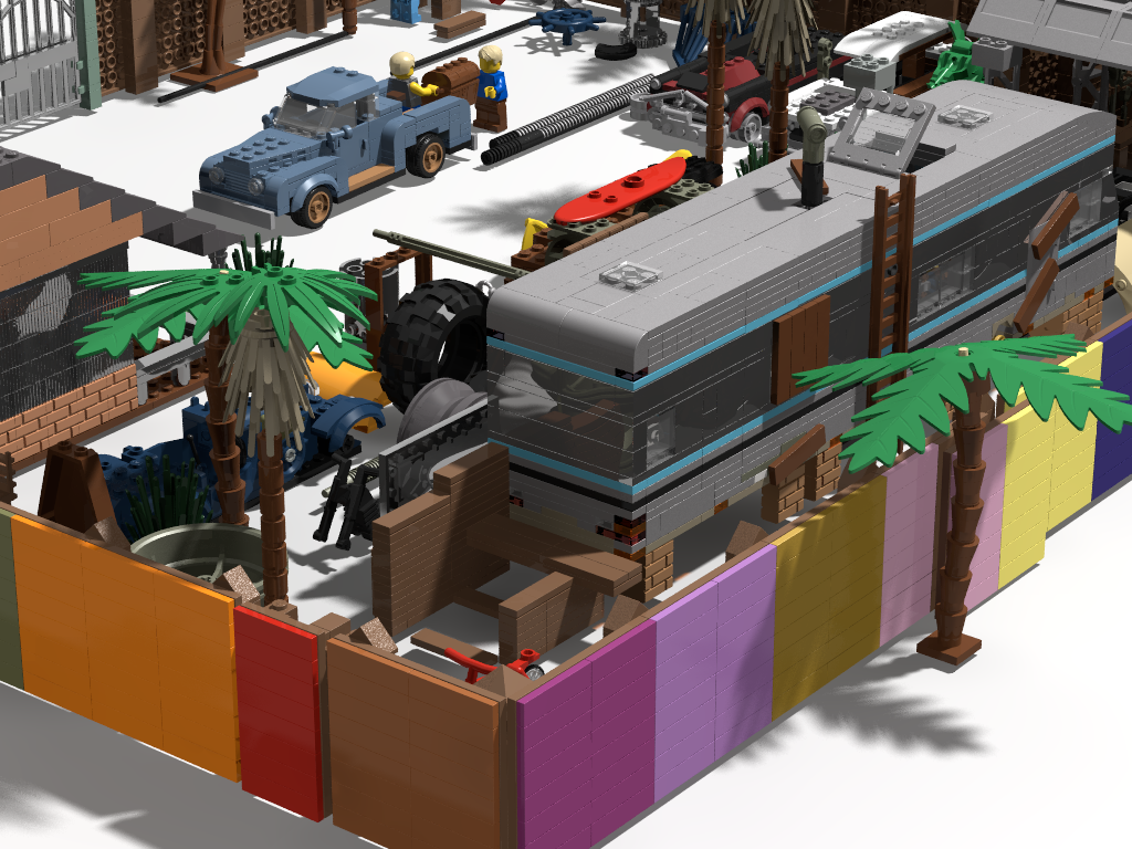 LEGO IDEAS - Product Ideas - The Three Investigators - Salvage Yard & HQ