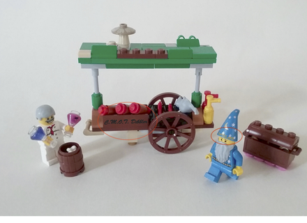 LEGO IDEAS - Dibbler's Sausage Inna Bun Cart