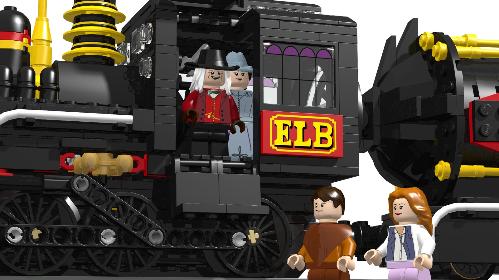 LEGO IDEAS - Product Ideas - Back to the Future Time Train