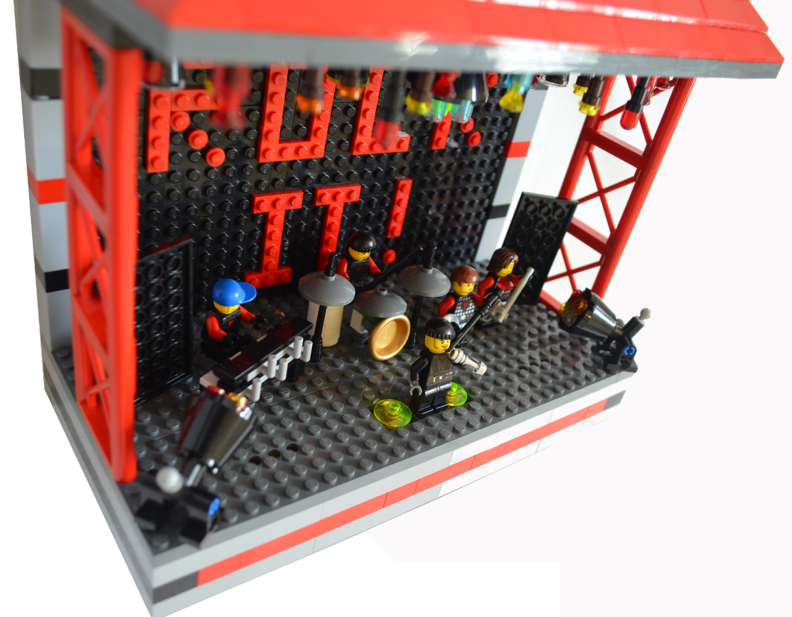 LEGO IDEAS - Product Ideas - Rock-n-Roll Band on the Stage