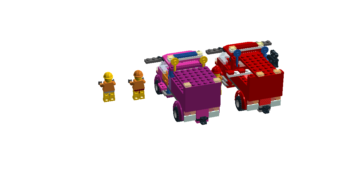 LEGO IDEAS - Product Ideas - Survey Crew and Flagging Construction Vechiles