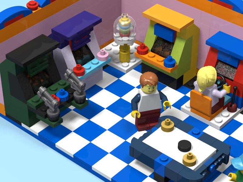 LEGO IDEAS - Product Ideas - Lego Arcade