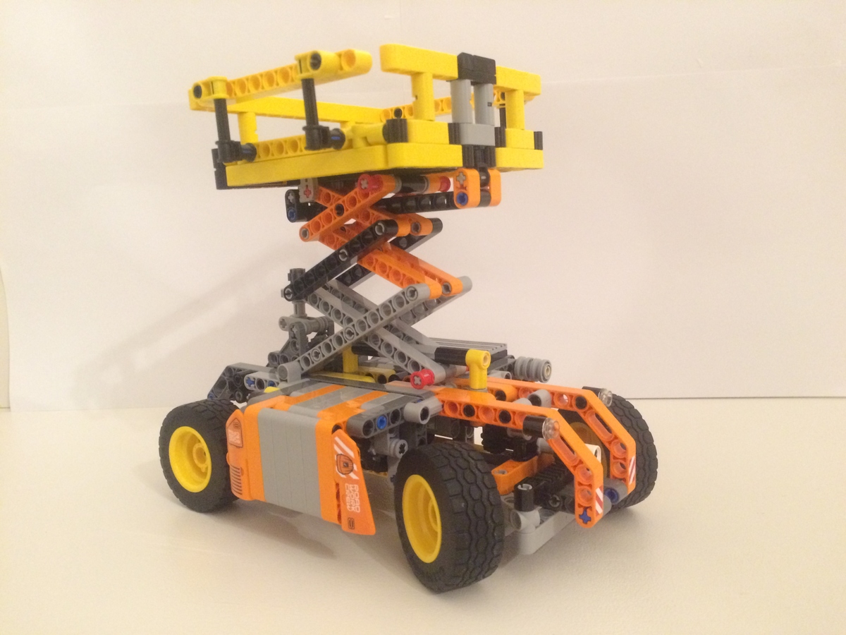 Lego 9686 Machinemechnism 20 Scissor Lift Motor