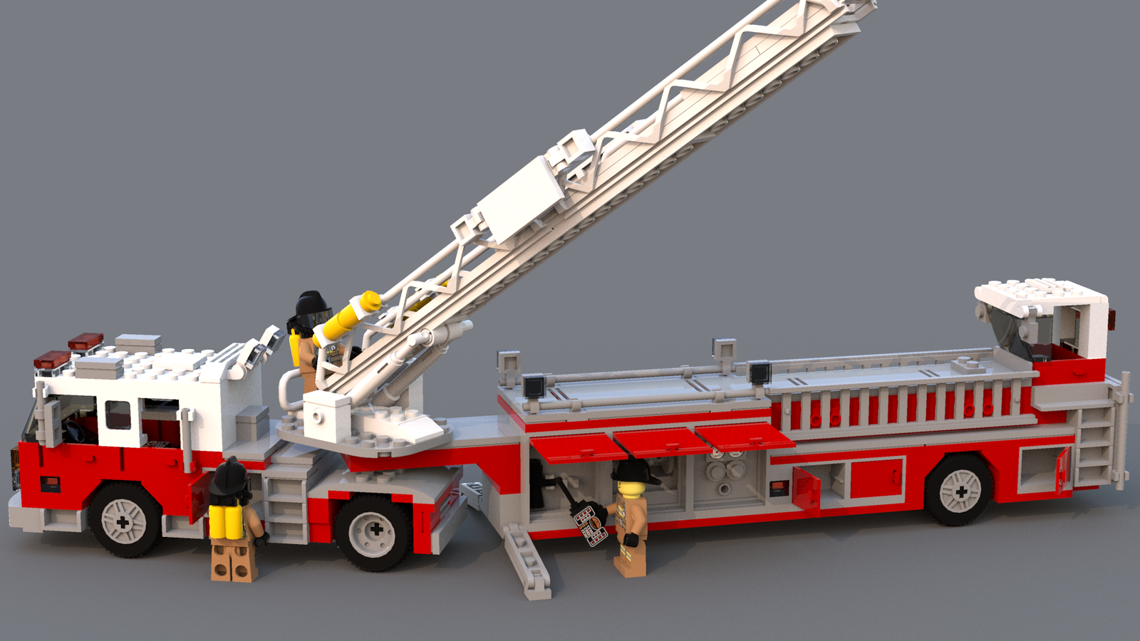 Lego Ideas Fire Truck Ladder