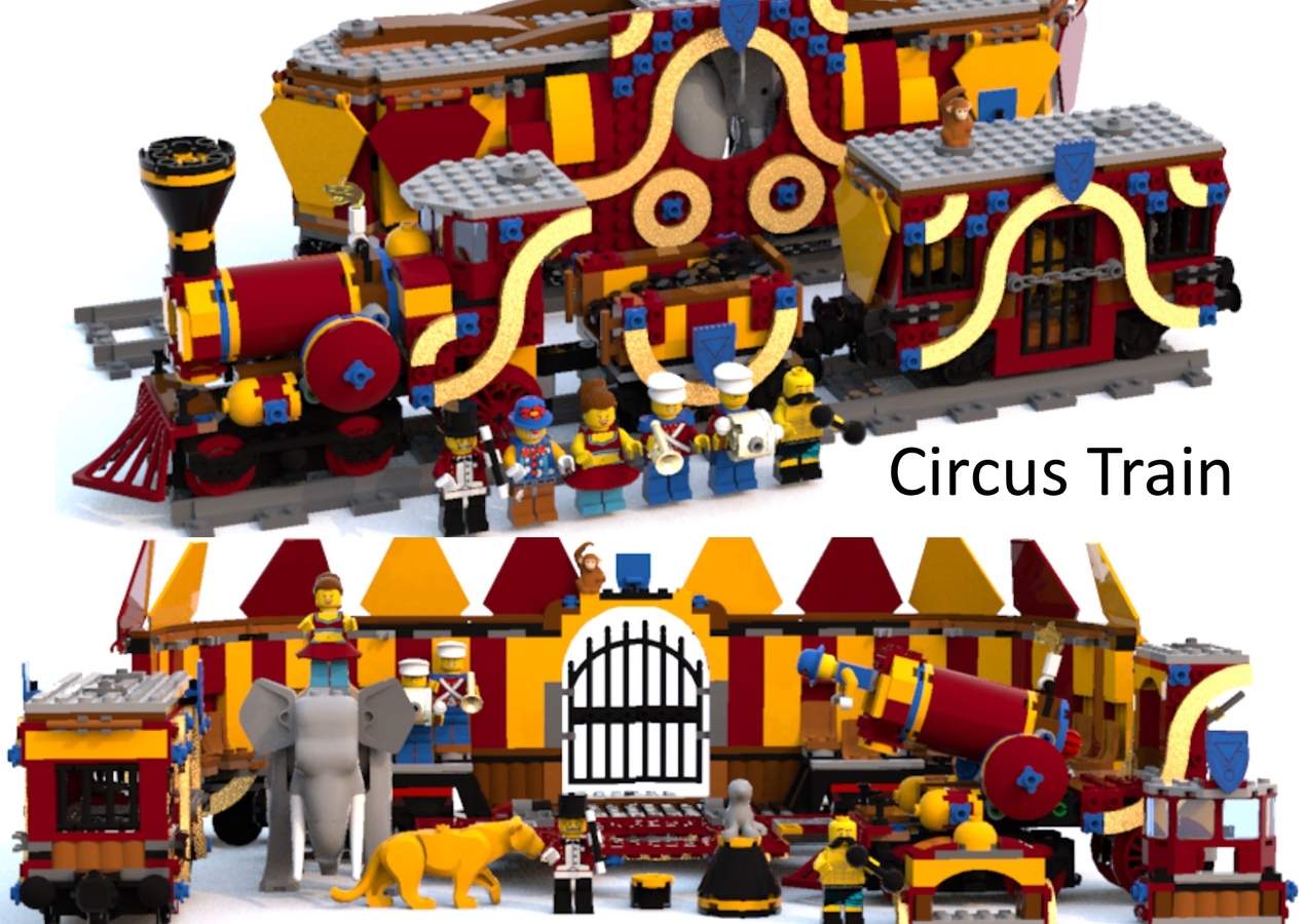 LEGO IDEAS - Product Ideas - Barnum's Circus Train