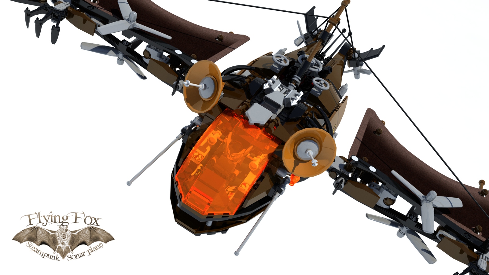 LEGO IDEAS - Product Ideas - Flying Fox Steampunk Bat