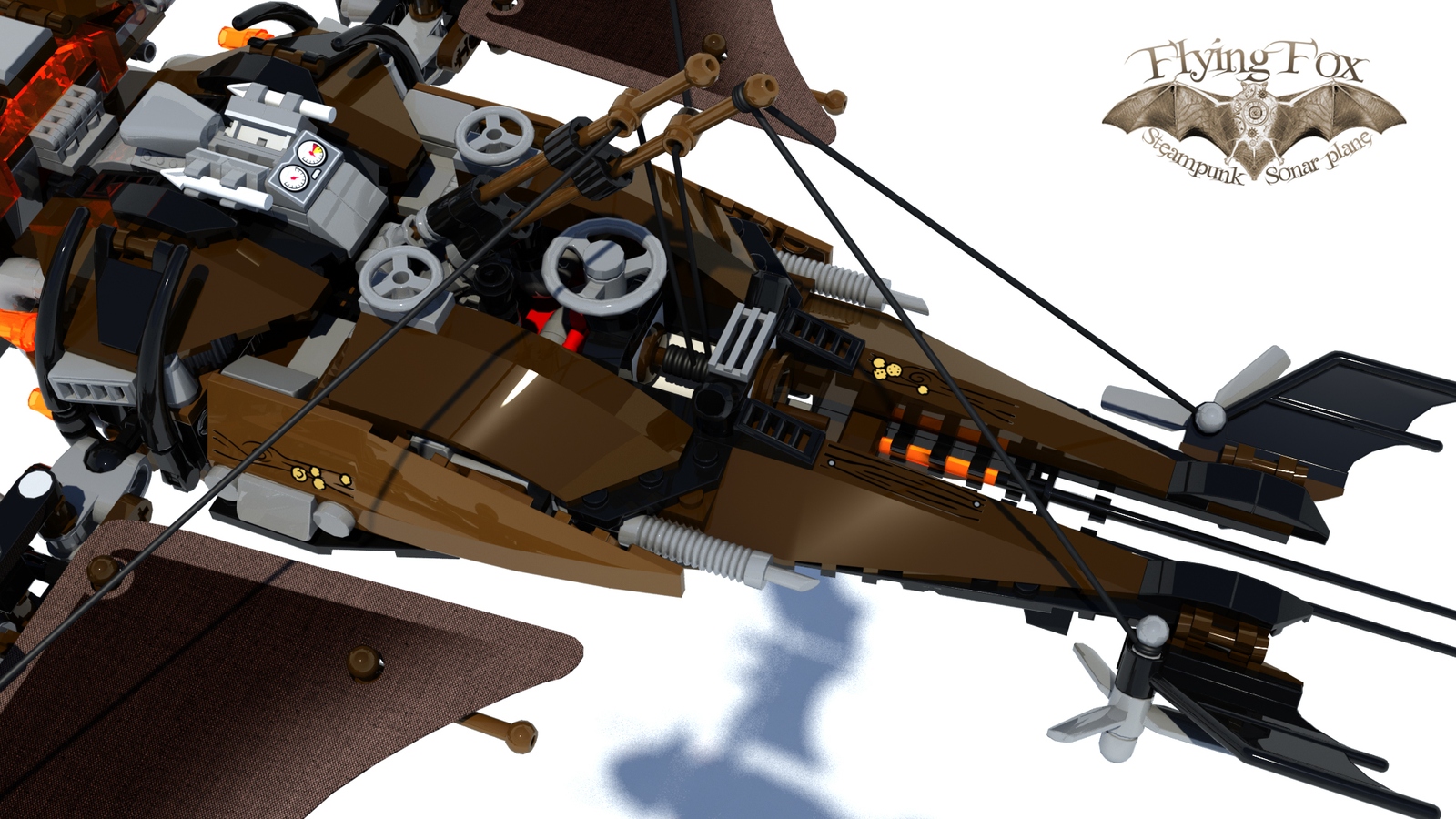 LEGO IDEAS - Product Ideas - Flying Fox Steampunk Bat