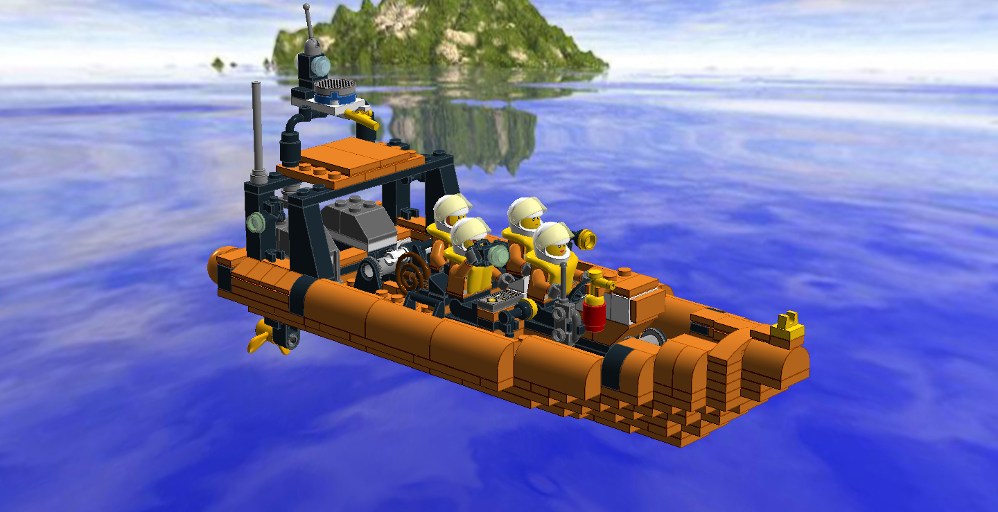 LEGO IDEAS - Product Ideas - RNLI Atlantic 85 Lifeboat