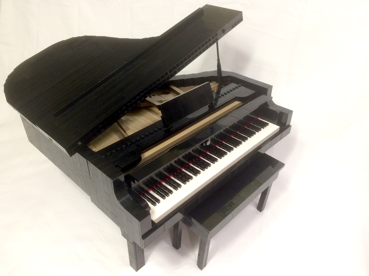 LEGO IDEAS - Product Ideas - Realistic Baby Grand Piano