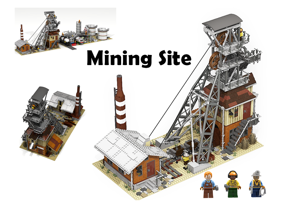 Mining Site, for those that would like to add some industrial buildings ...