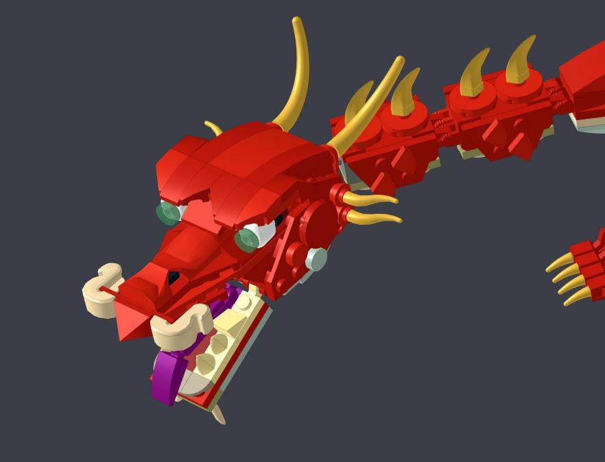 Lego Ideas Product Ideas Forest Dragon