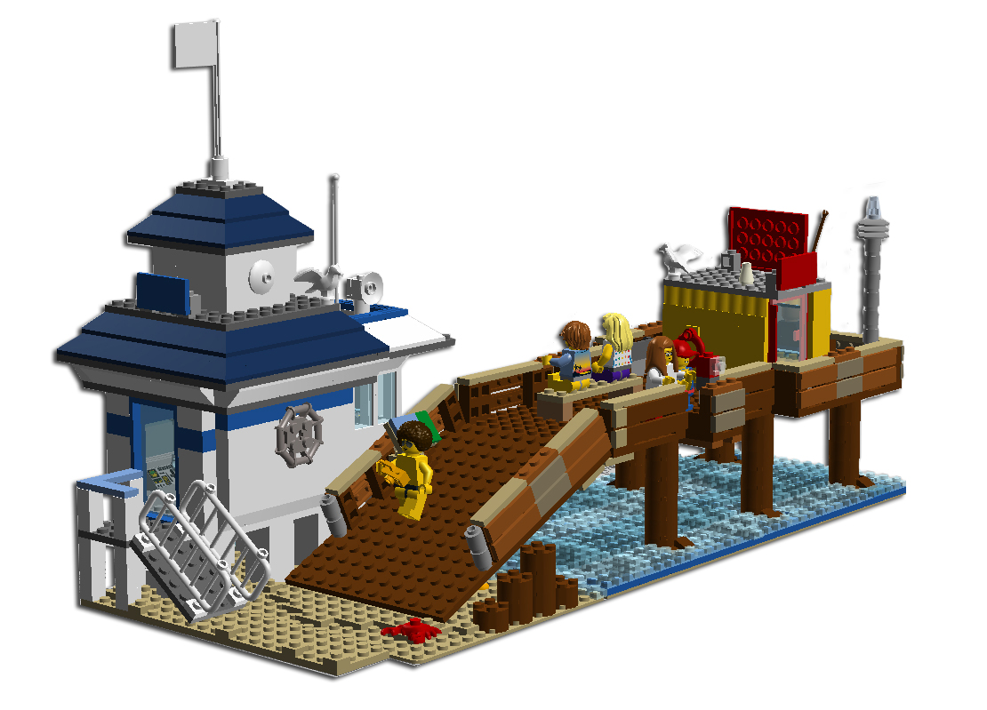 LEGO IDEAS - Product Ideas - Fishing Pier