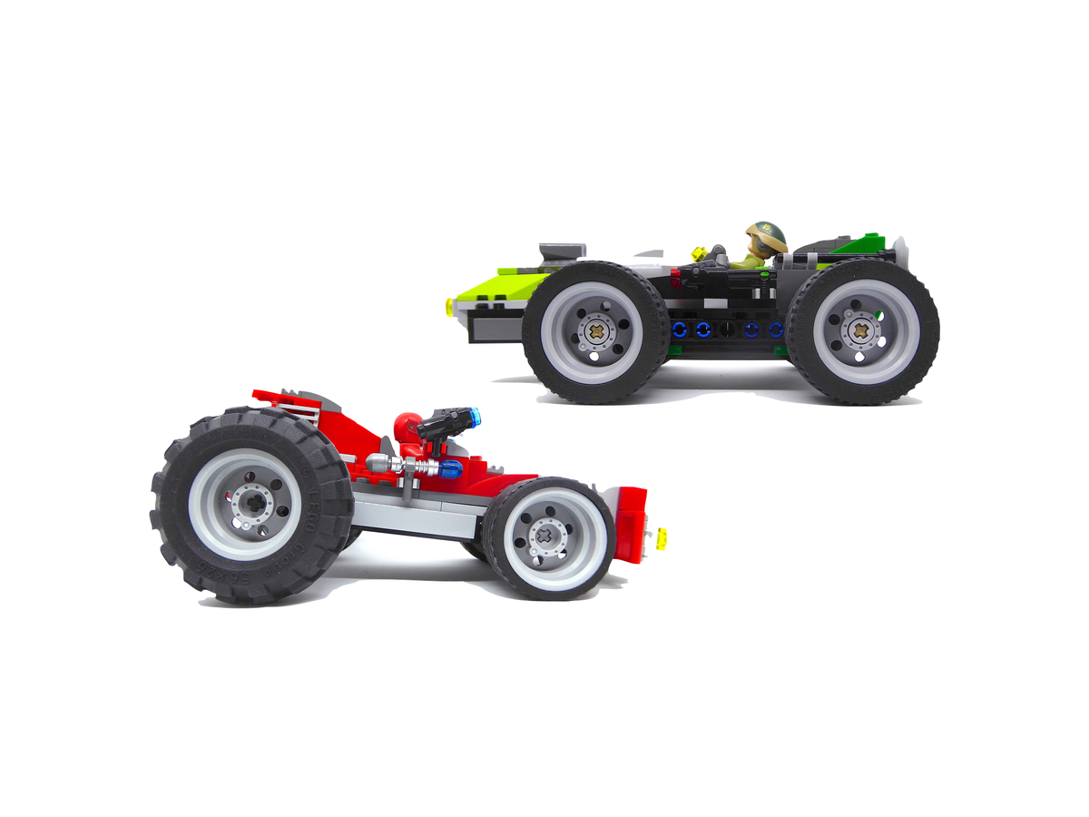LEGO IDEAS - Product Ideas - Red and Green Off-road Supercars