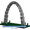 Lego Architecture St Louis Arch | Paul Smith