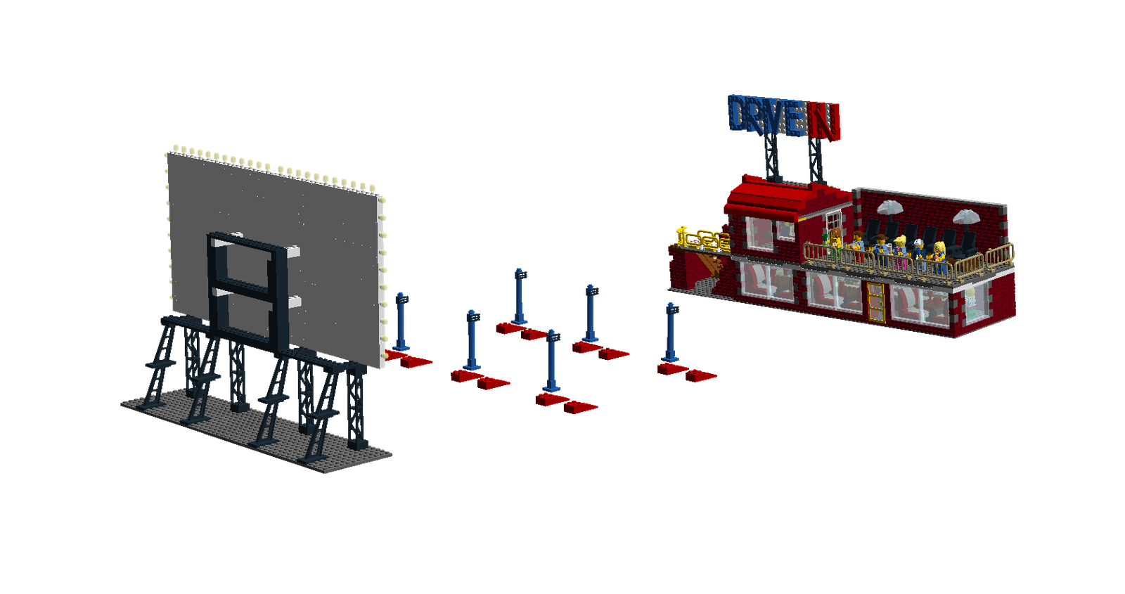 LEGO IDEAS - Product Ideas - Drive-In Theater