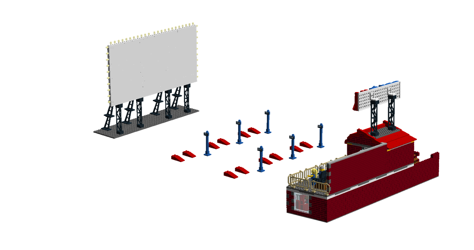 LEGO IDEAS - Product Ideas - Drive-In Theater