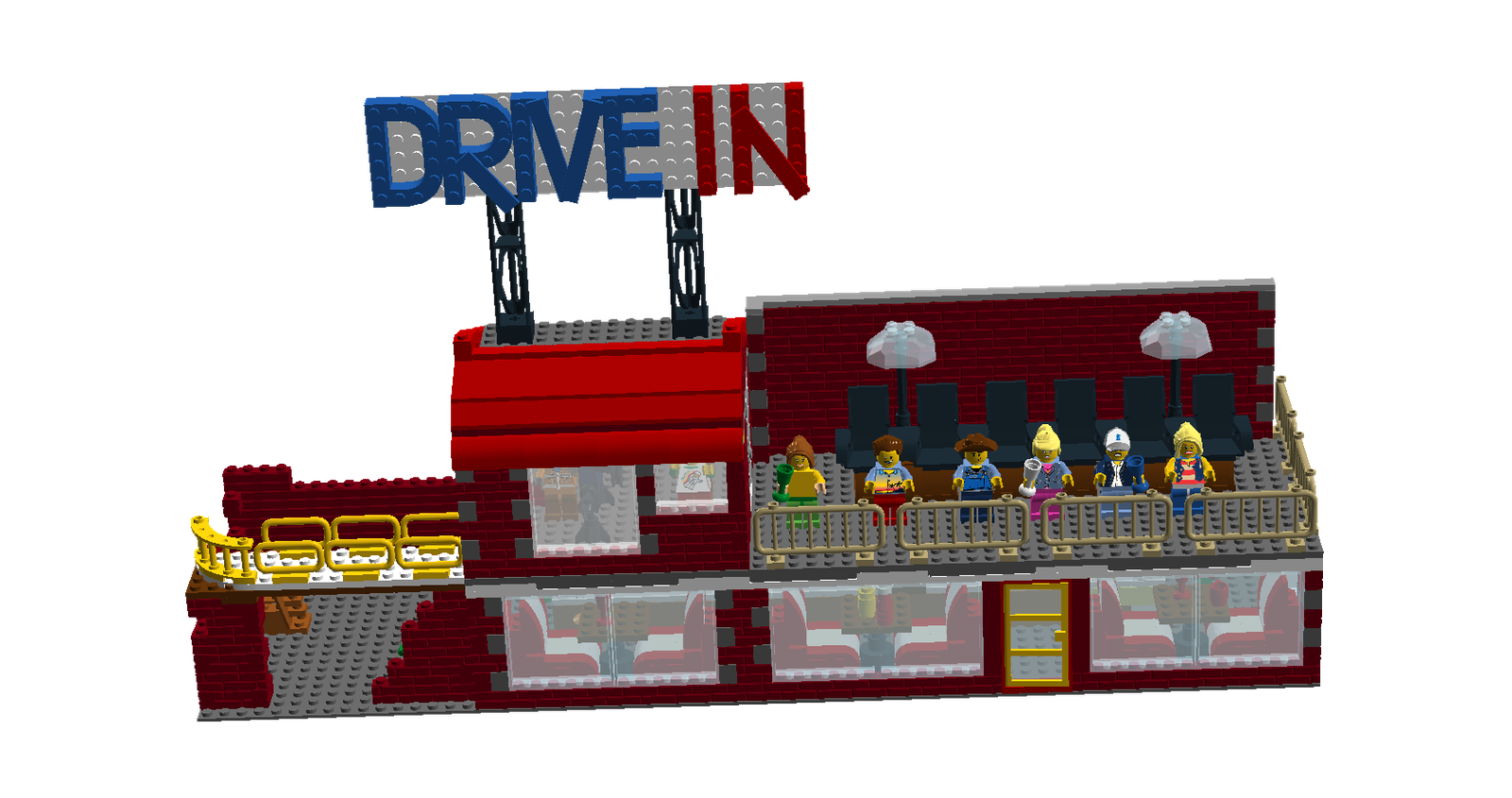 LEGO IDEAS - Product Ideas - Drive-In Theater