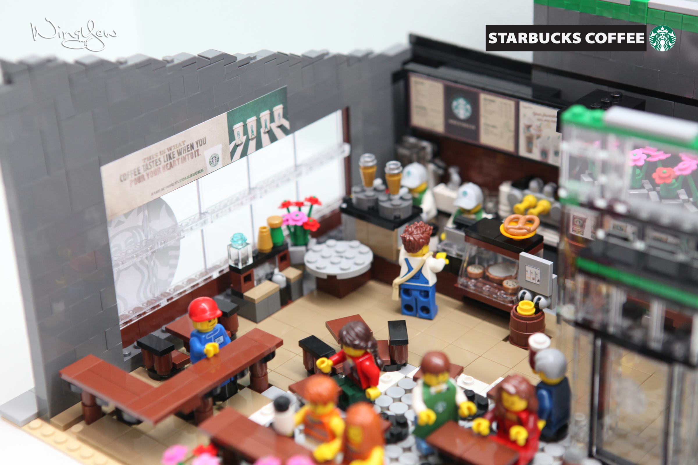 LEGO IDEAS - Product Ideas - LEGO Starbucks Cafe (Modular)