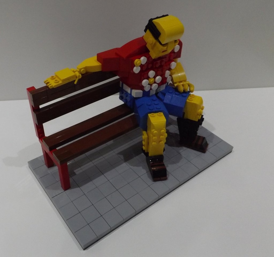 LEGO IDEAS - Product Ideas - The Iconic Lego Man on a Bench