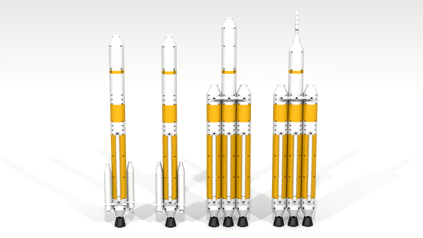 LEGO IDEAS - Product Ideas - Delta IV Rocket 5-meter Fleet