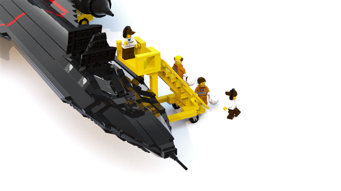 LEGO IDEAS - Product Ideas - UCS SR-71A (NASA 844)
