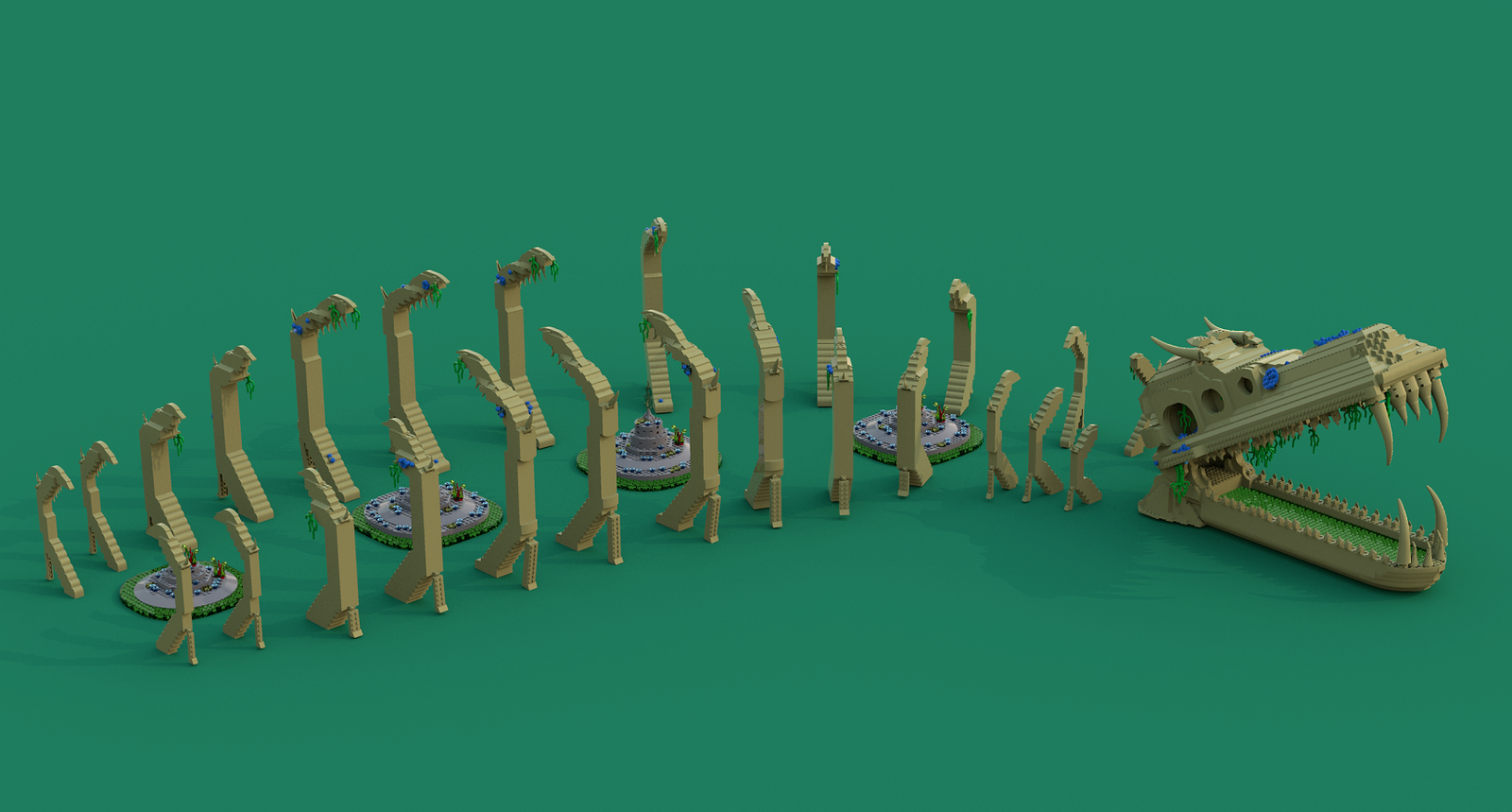 LEGO IDEAS - Product Ideas - Subnautica: Skeleton of the Ancient Leviathan