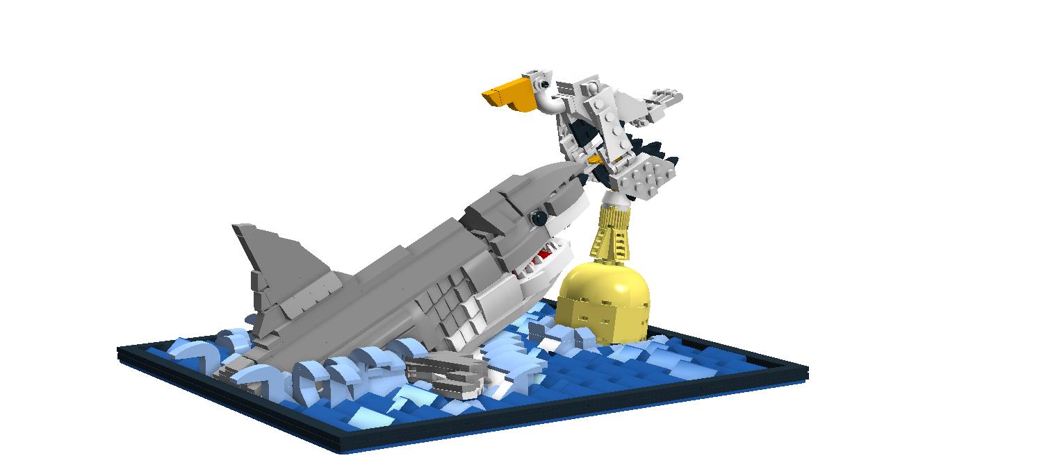 LEGO IDEAS - Product Ideas - Shark Attack on Pelican