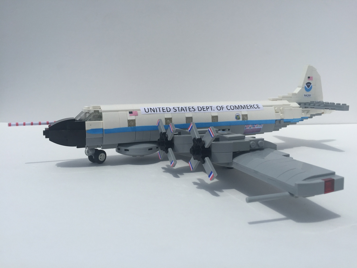 LEGO IDEAS - Product Ideas - NOAA P-3 Orion Hurricane Hunter (Kermit ...