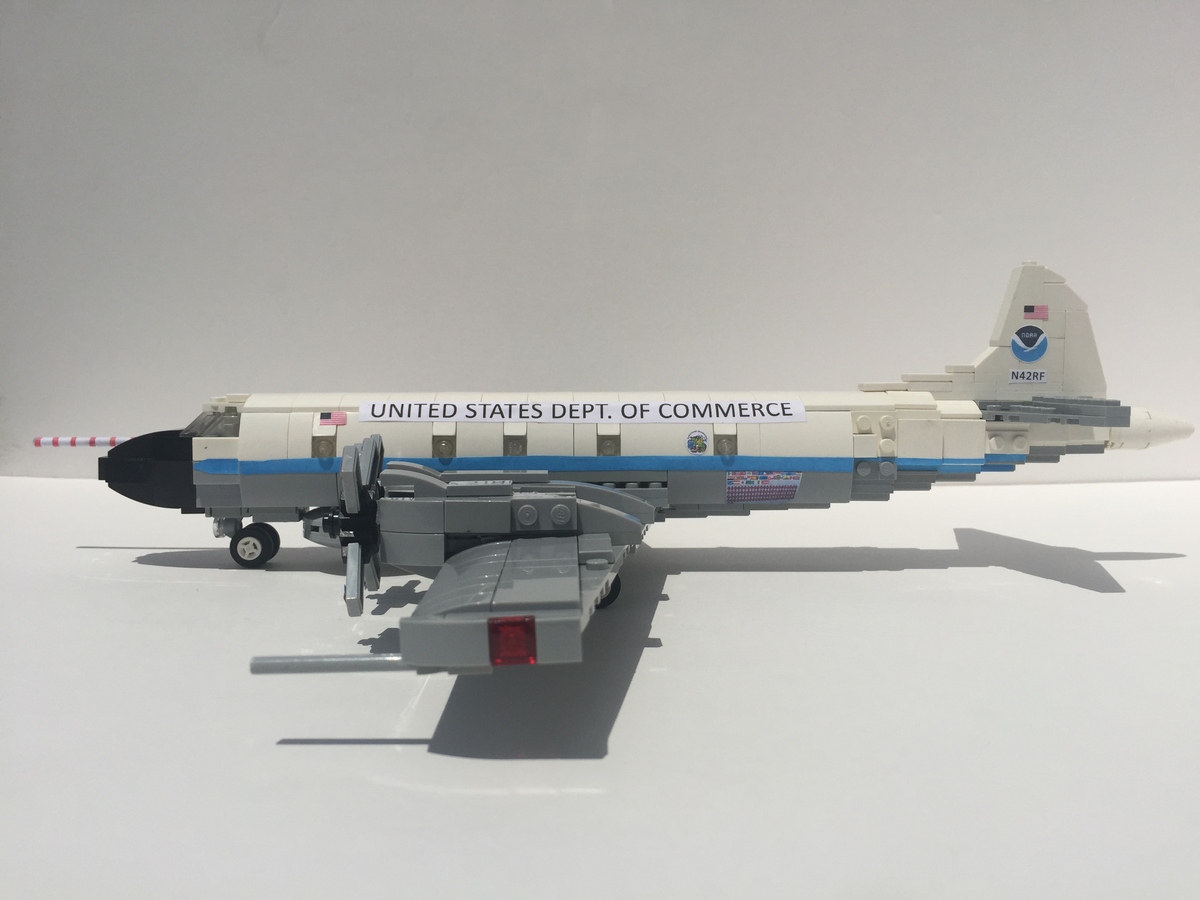 LEGO IDEAS - Product Ideas - NOAA P-3 Orion Hurricane Hunter (Kermit ...