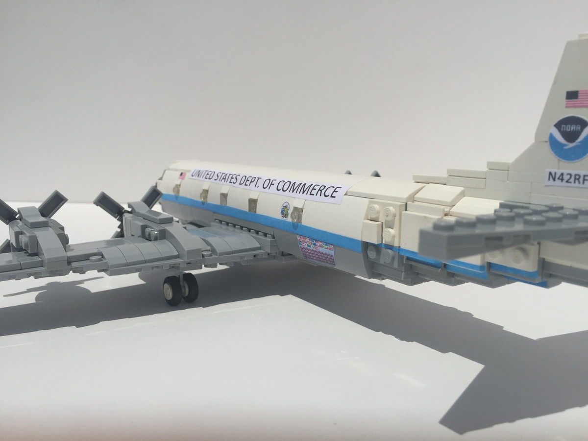 LEGO IDEAS - Product Ideas - NOAA P-3 Orion Hurricane Hunter (Kermit ...